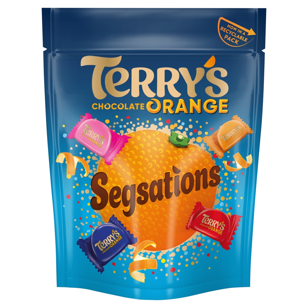 Terry's Chocolate Orange Segsations Pouch 300g - Jim's