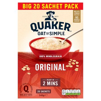 Quaker Oat So Simple Family Pack 540g - Jim's