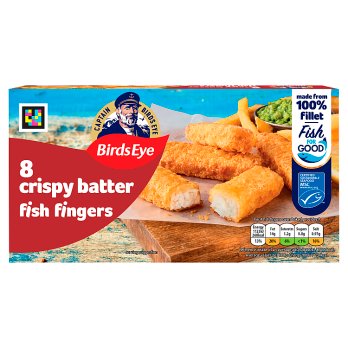 Birds Eye Crispy Batter Fish Fingers 8pk - Jim's