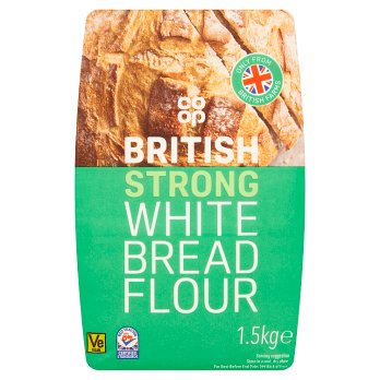 Co-op Strong White Bread Flour 1.5kg - Jim's
