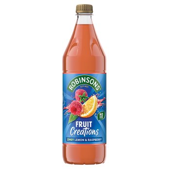 Robinsons Creations Lemon & Raspberry Squash 1l - Jim's