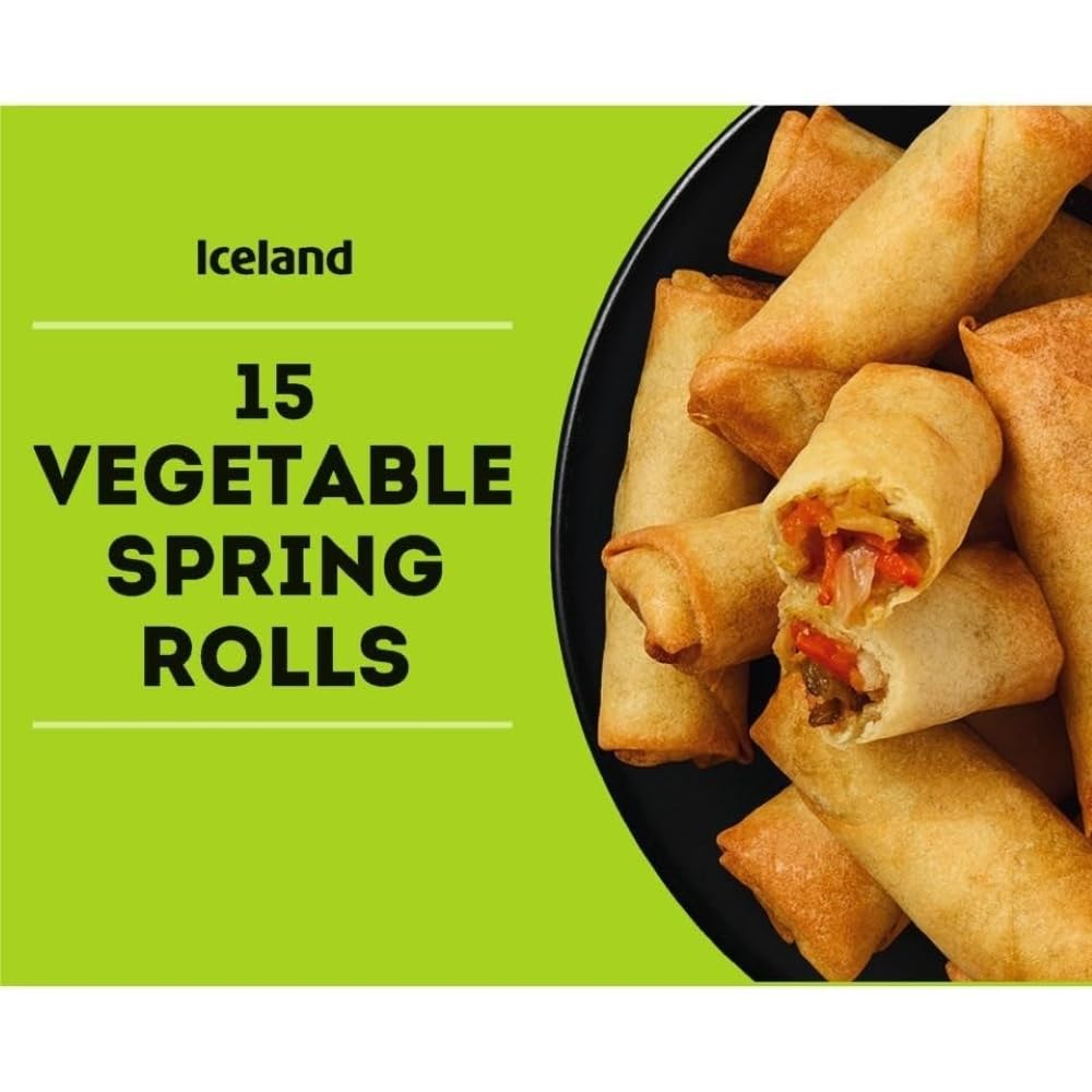 Iceland 15 Vegetable Spring Rolls 24x300g - Jim's