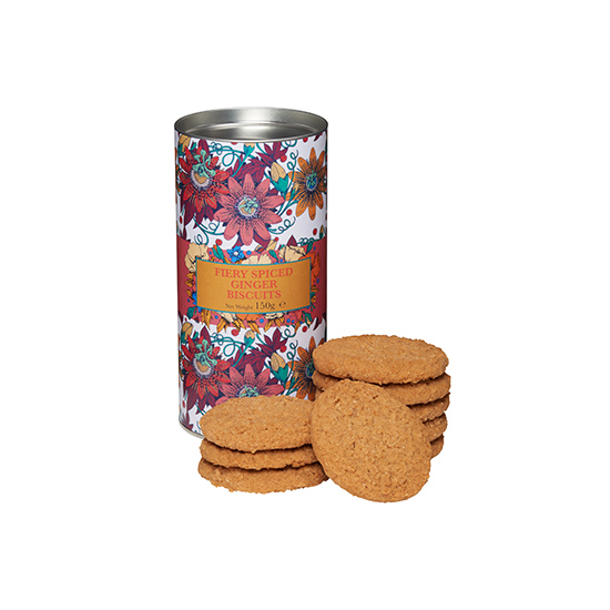 Frida Kahlo Fiery Spiced Ginger Biscuits Tube 150g - Jim's
