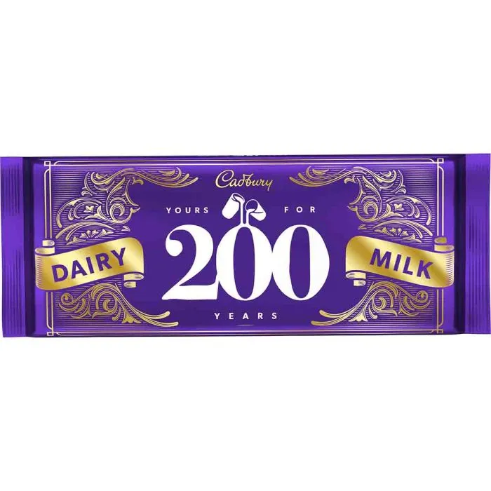 Cadbury Dairy Milk 200 Years Bar 360g - Jim's
