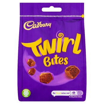 Cadbury Twirl Bites Bag 109g - Jim's