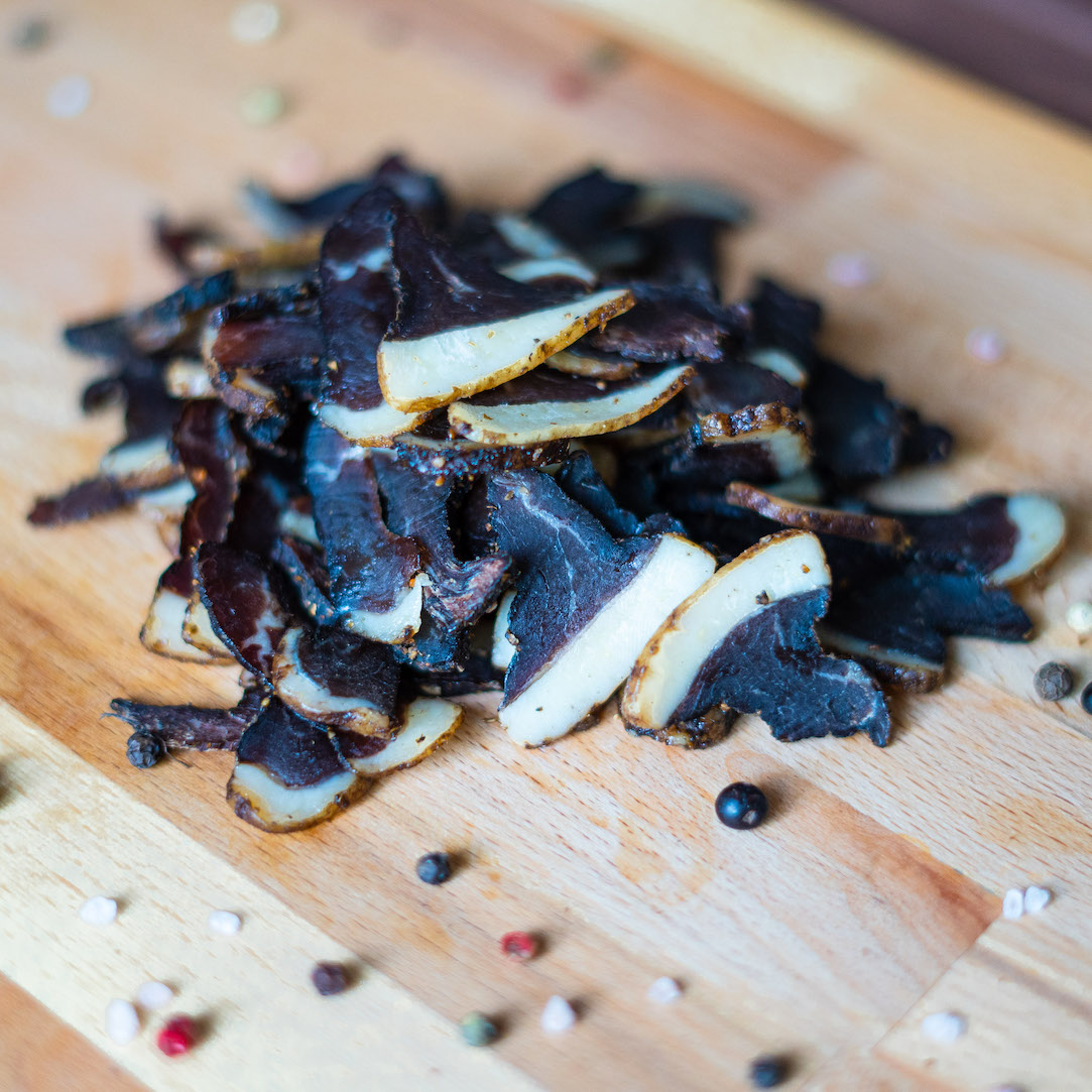 WILDWURST BEEF BILTONG FATTY 150G - Jim's